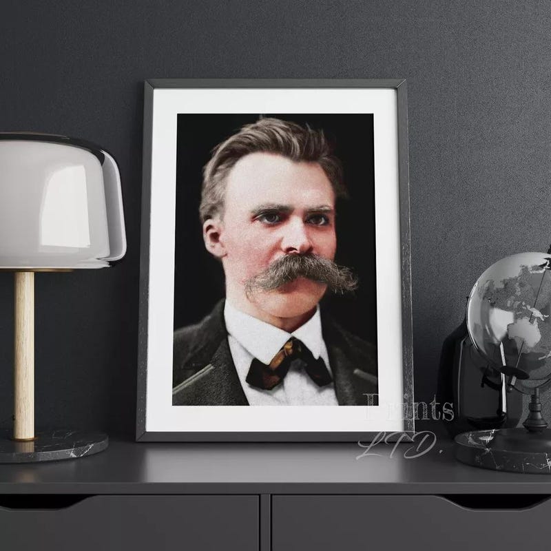 Nietzsche Poster - Etsy