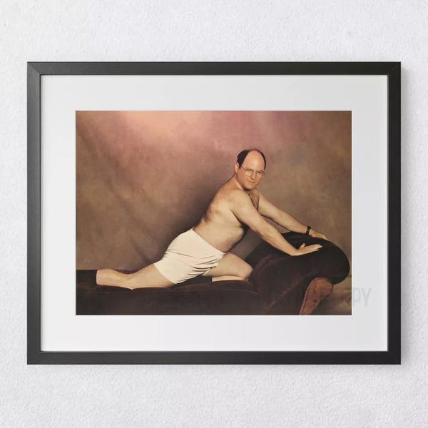 George Costanza Couch Pose