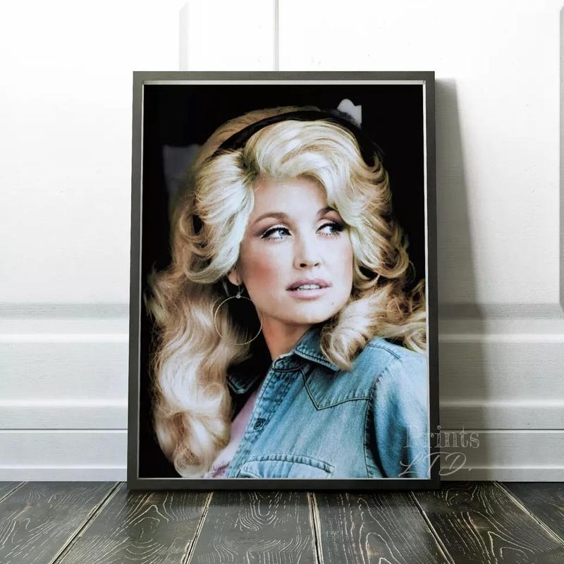 Dolly Parton Print - Etsy