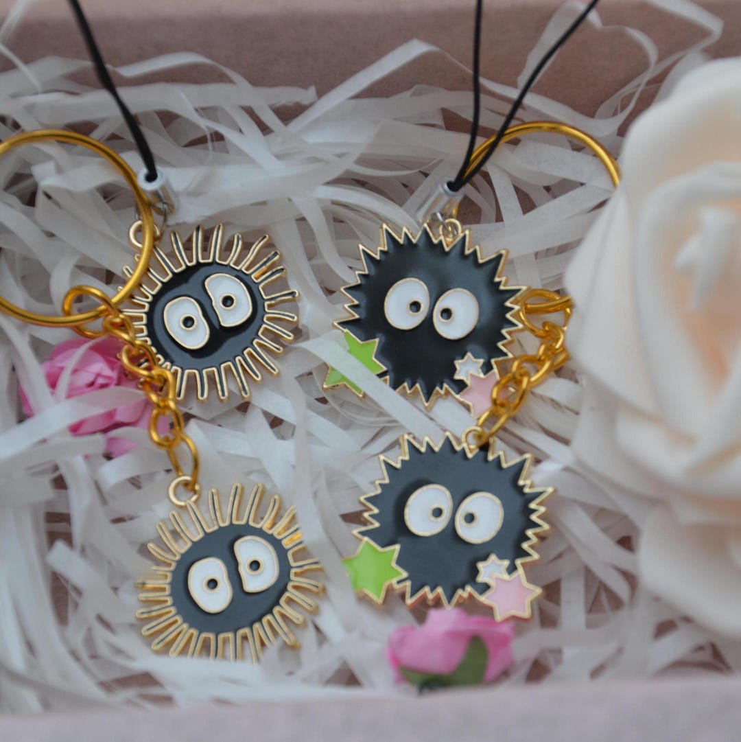 Keychain | Soot Sprite Susuwatari | Studio Ghibli