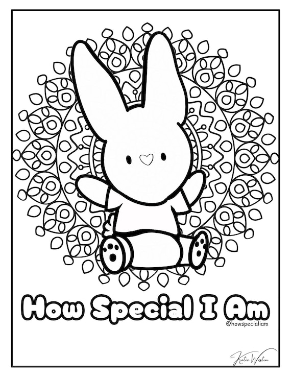 Soy Especial Para Colorear Clase Para Niños Quién SOY YO Para DIOS