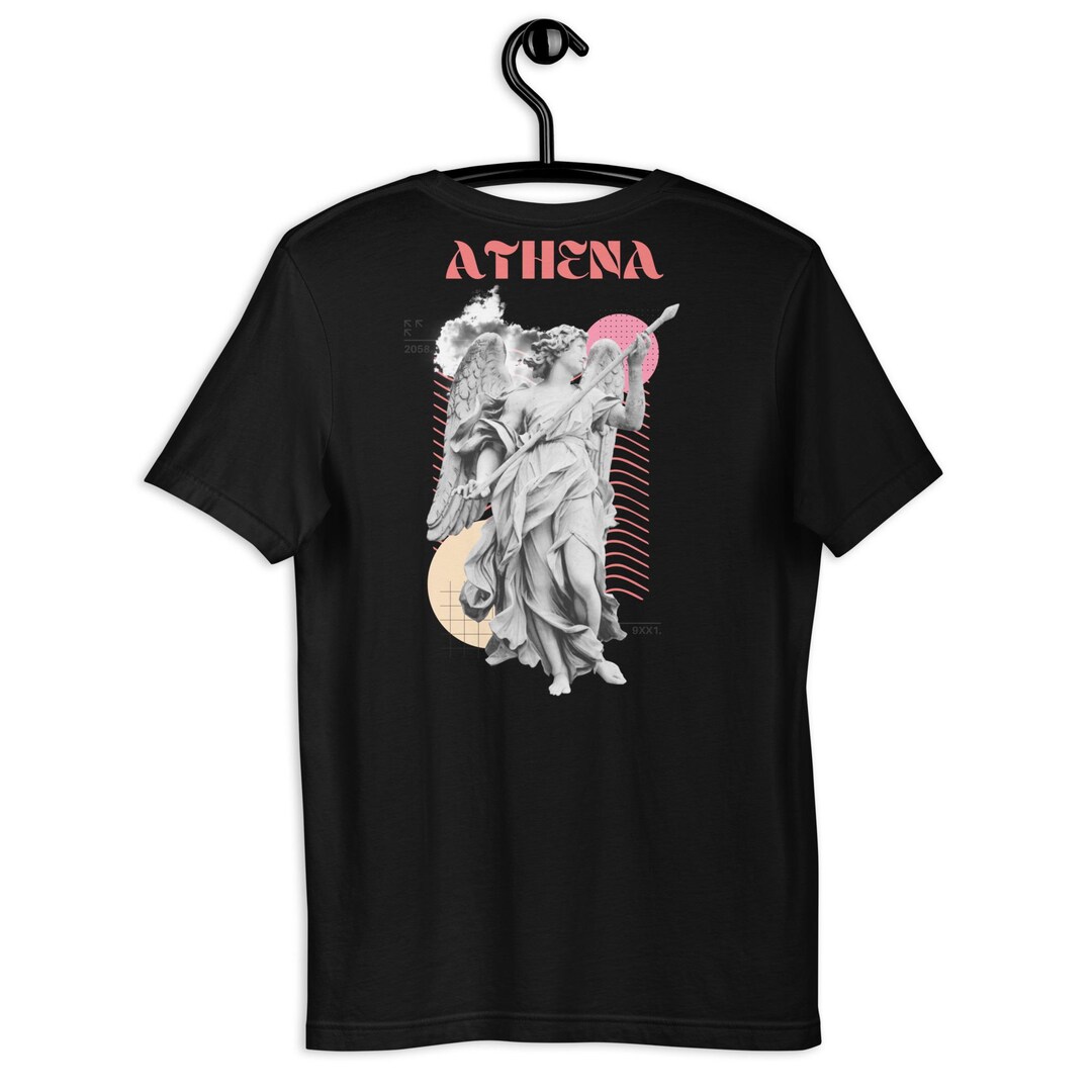 Greek Mythology Goddess Athena Shirt, Ancient Greece Tee,athena Shirt ...