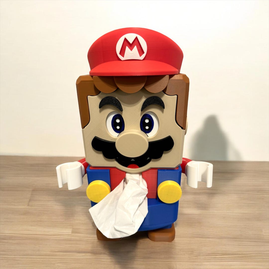 Mario Bros Tissue Box - Etsy