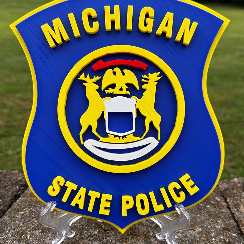 Michigan Police Patches - Etsy