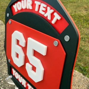 VOLLY Fire Helmet Shields 3D Display Replica - Etsy