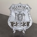 NYS MTA Sergeant Shield 3D Display Patch NYC Police Department Embossed ...