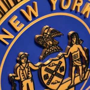 NYPD Lieutenant Shield: 3D Embossed NYC Police Plaque - Etsy