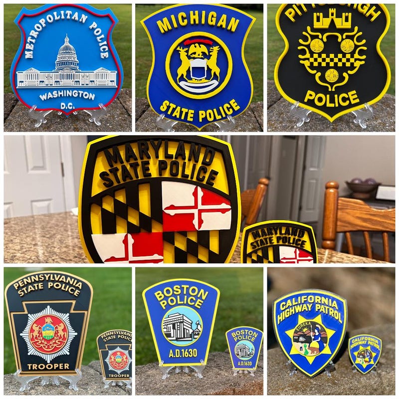 Michigan Police Patches - Etsy