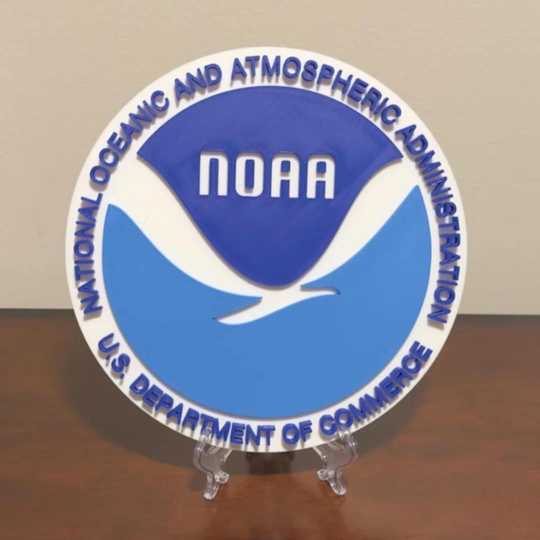 NOAA Weather 3D Plaque First Responder Wall Art Display Plaque Patch - Etsy