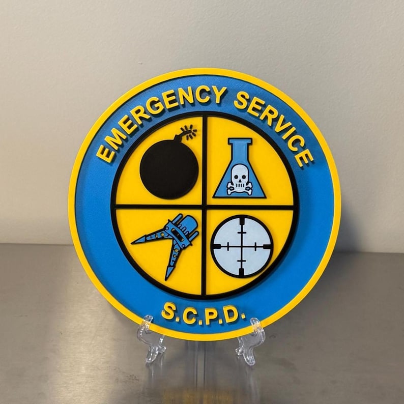 Suffolk County Police ESU Plaque: Long Island NY Display Patch Police ...