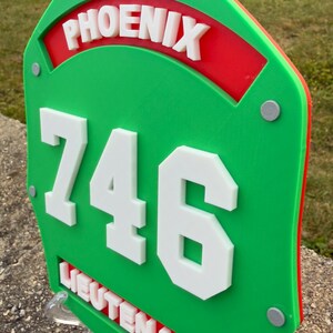 VOLLY Fire Helmet Shields 3D Display Replica - Etsy