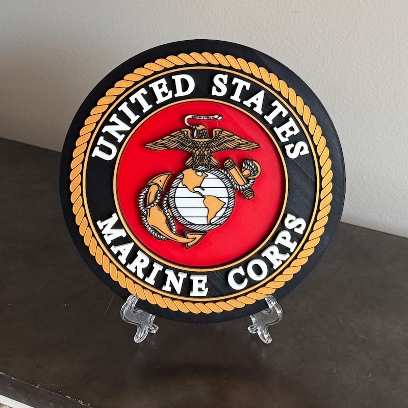Usmc Wall Art - Etsy