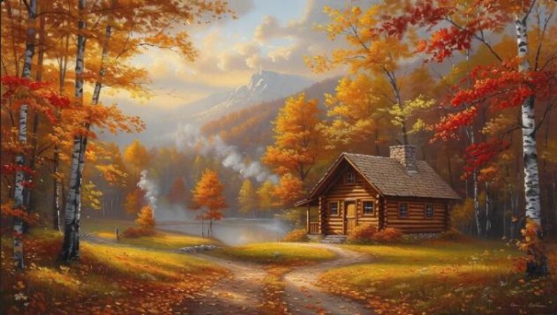 Fall Aesthetic Backgrounds-fall Themed Backgrounds and Wallpapers - Etsy
