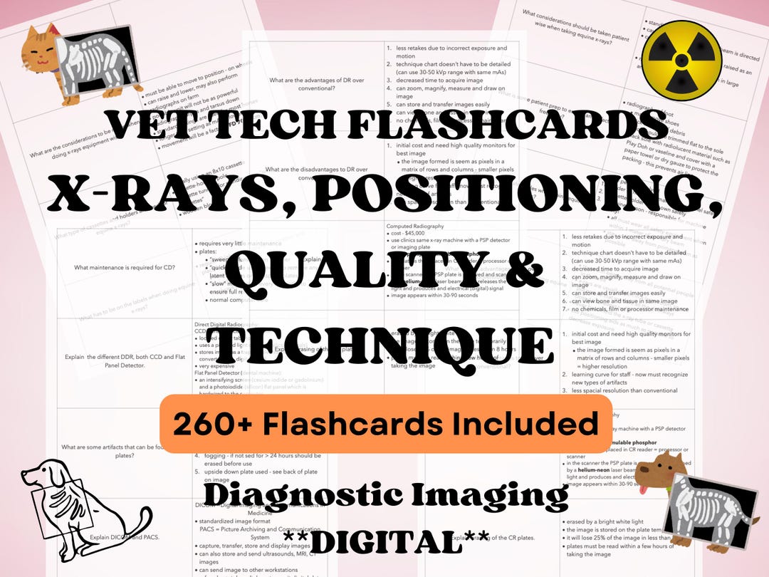 Vet Tech Diagnostic Imaging Part One Flashcards, Study Guides ...