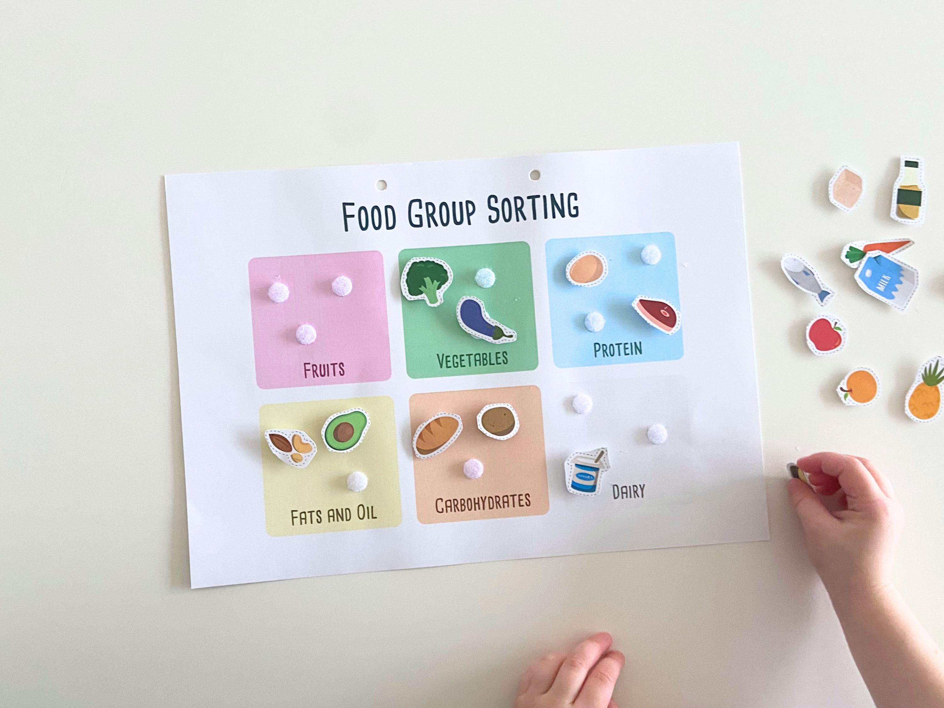 Toddler Education Preschool Busy Book Printable, Learn Fruits, Learn ...