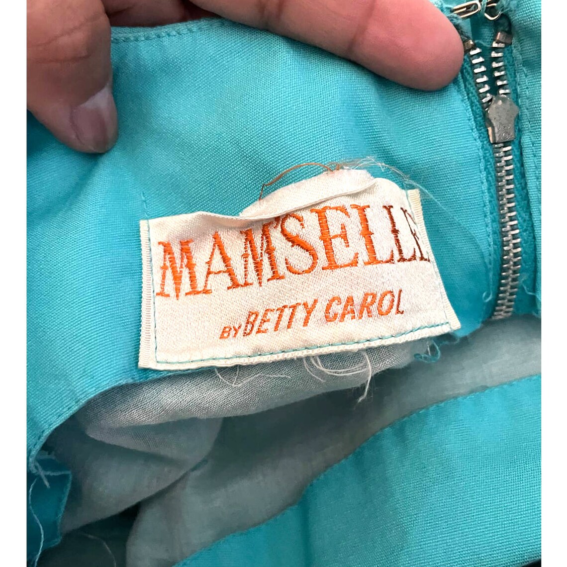 Vintage Mamselle by Betty Carol Dress - Etsy