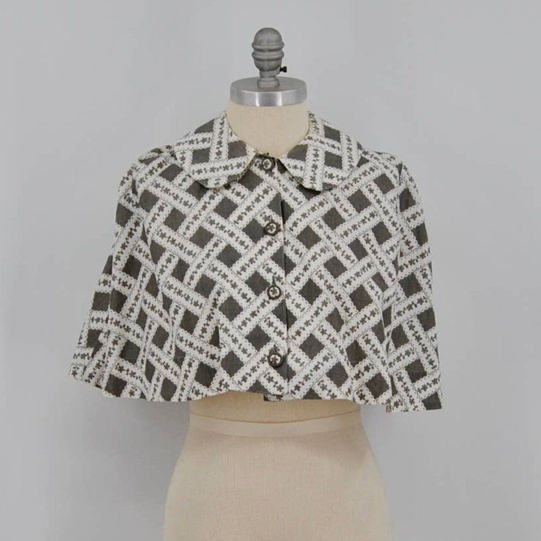 Vintage Homemade Cape - Etsy