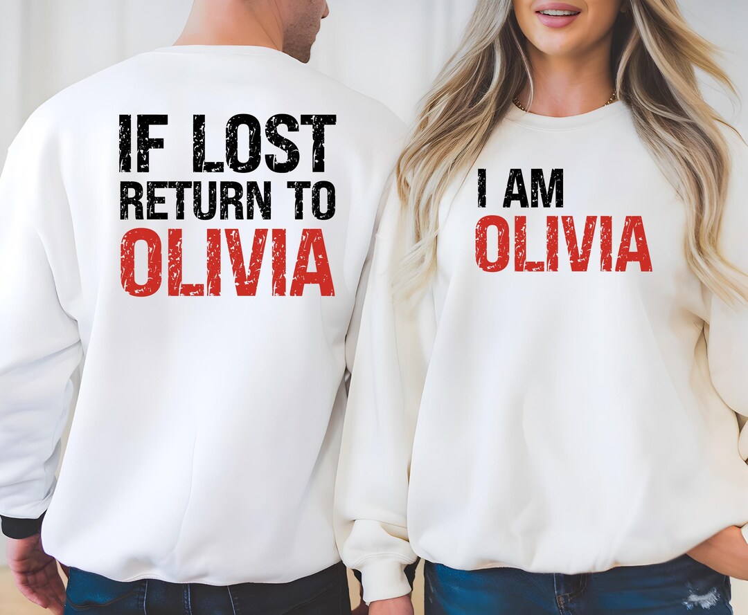 If Lost Return to Name Shirt, Customizable Couple Shirt, Valentines Day ...