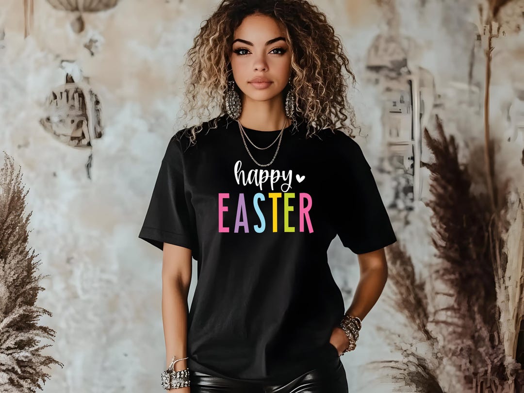 Happy Easter Shirt, Matching Easter Shirts, Colorful Easter Shirts for ...