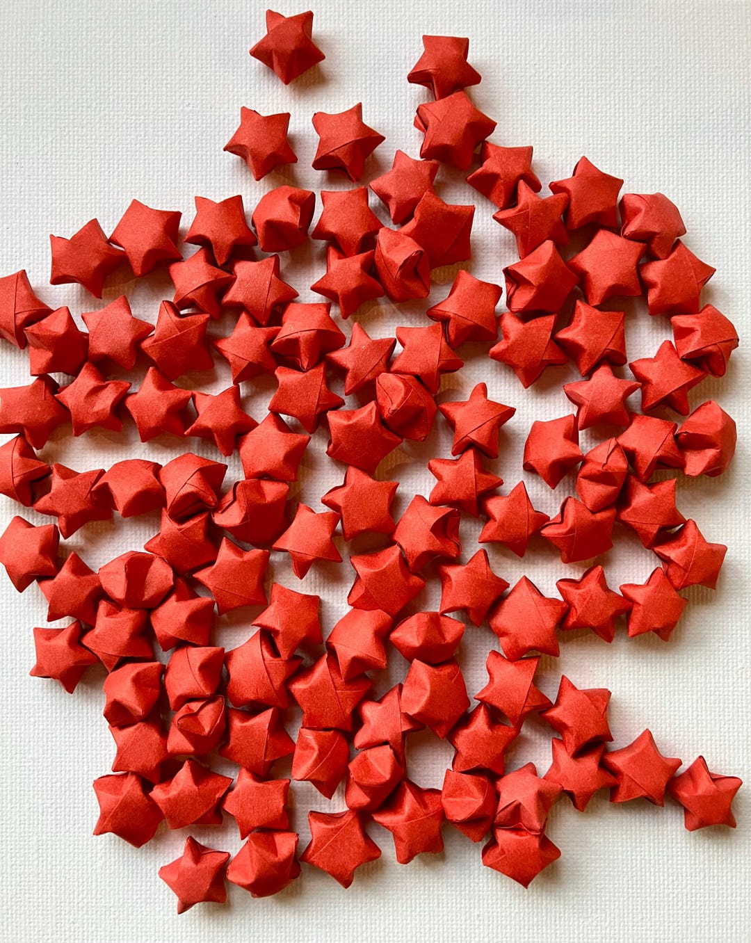 100 Origami Paper Stars - Etsy