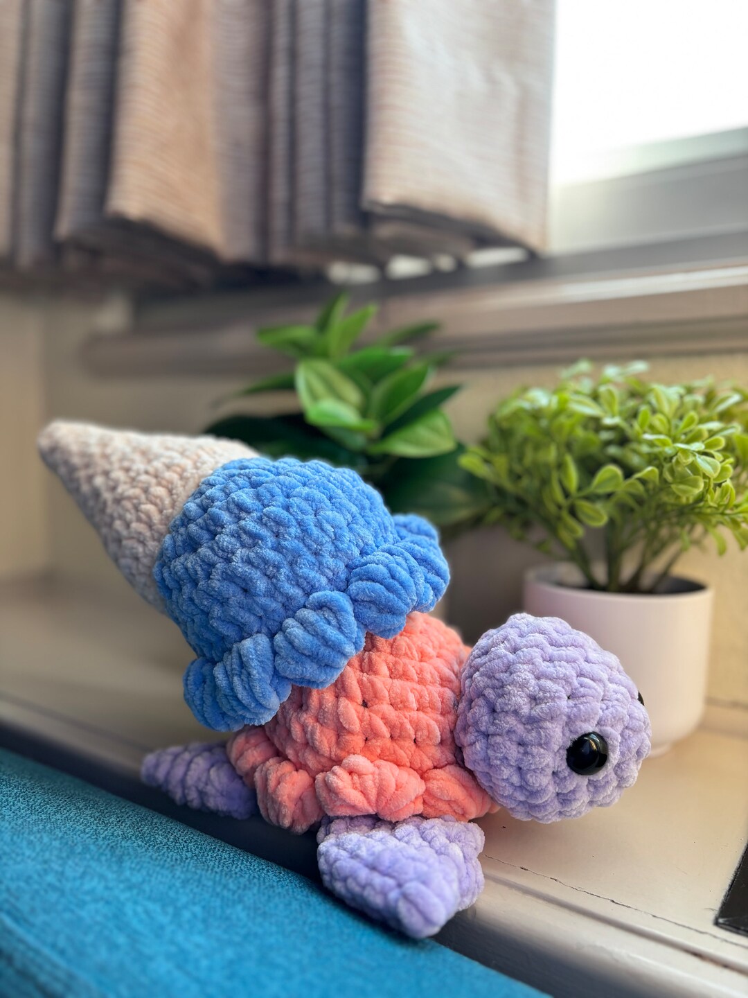 Ice Cream Cone Turtle - Etsy