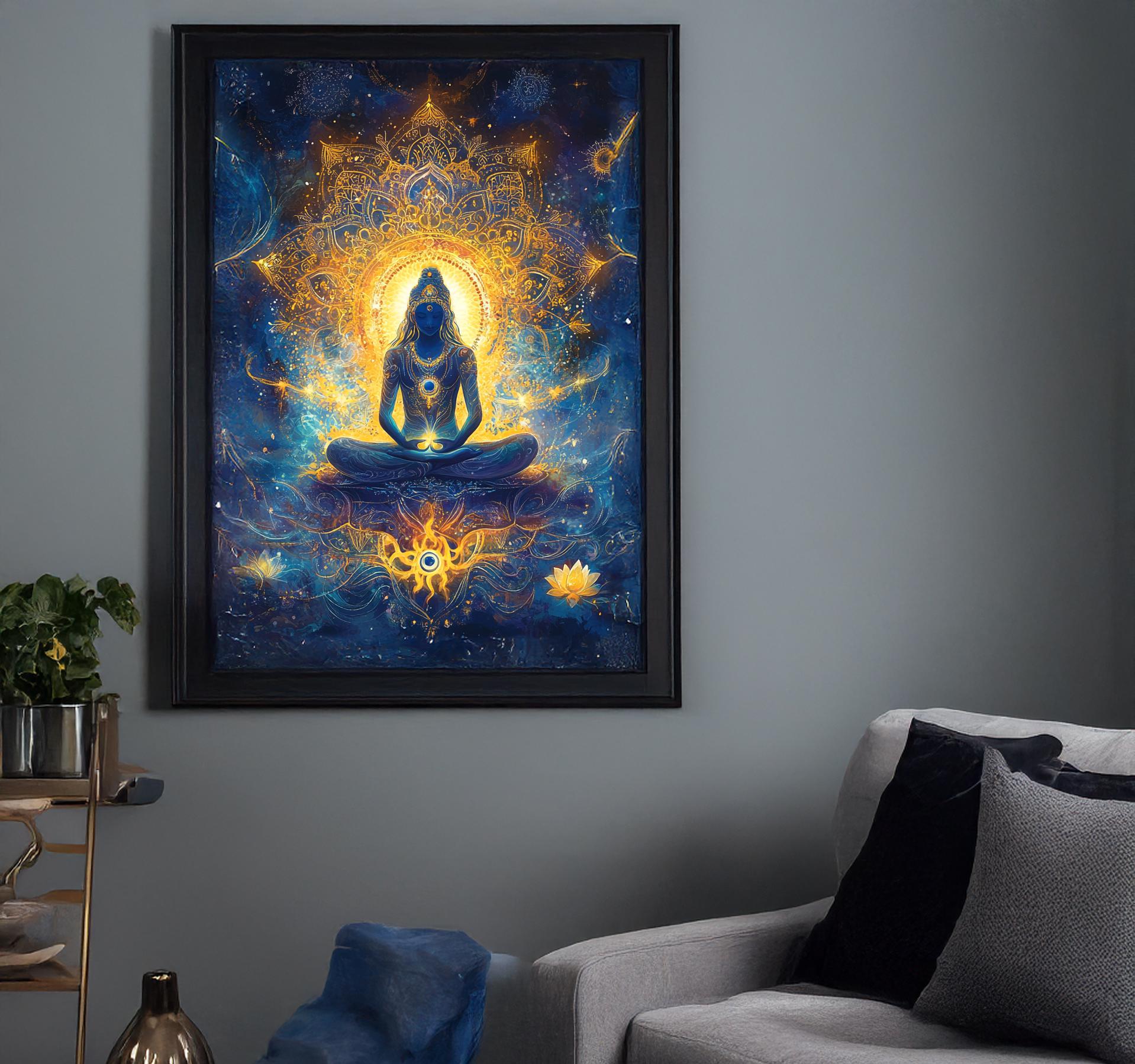 Copy of Spiritual Poster Lord Shiva Tantra - Etsy