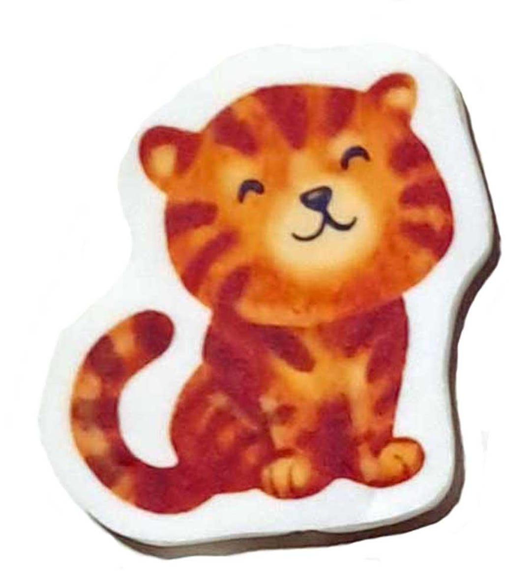 Tiger Cake Topper Safari Animal Topper - Etsy