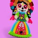 DIA De Los MUERTOS COLLECTION - Calavera Catrina Muñeca Lele Acrylic ...