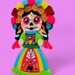 DIA De Los MUERTOS COLLECTION - Calavera Catrina Muñeca Lele Acrylic ...