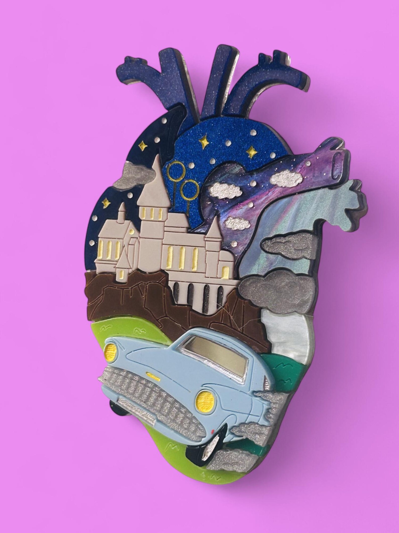 ANATOMICAL HEARTS Collection - “magic is Where Your Heart Is” Acrylic ...