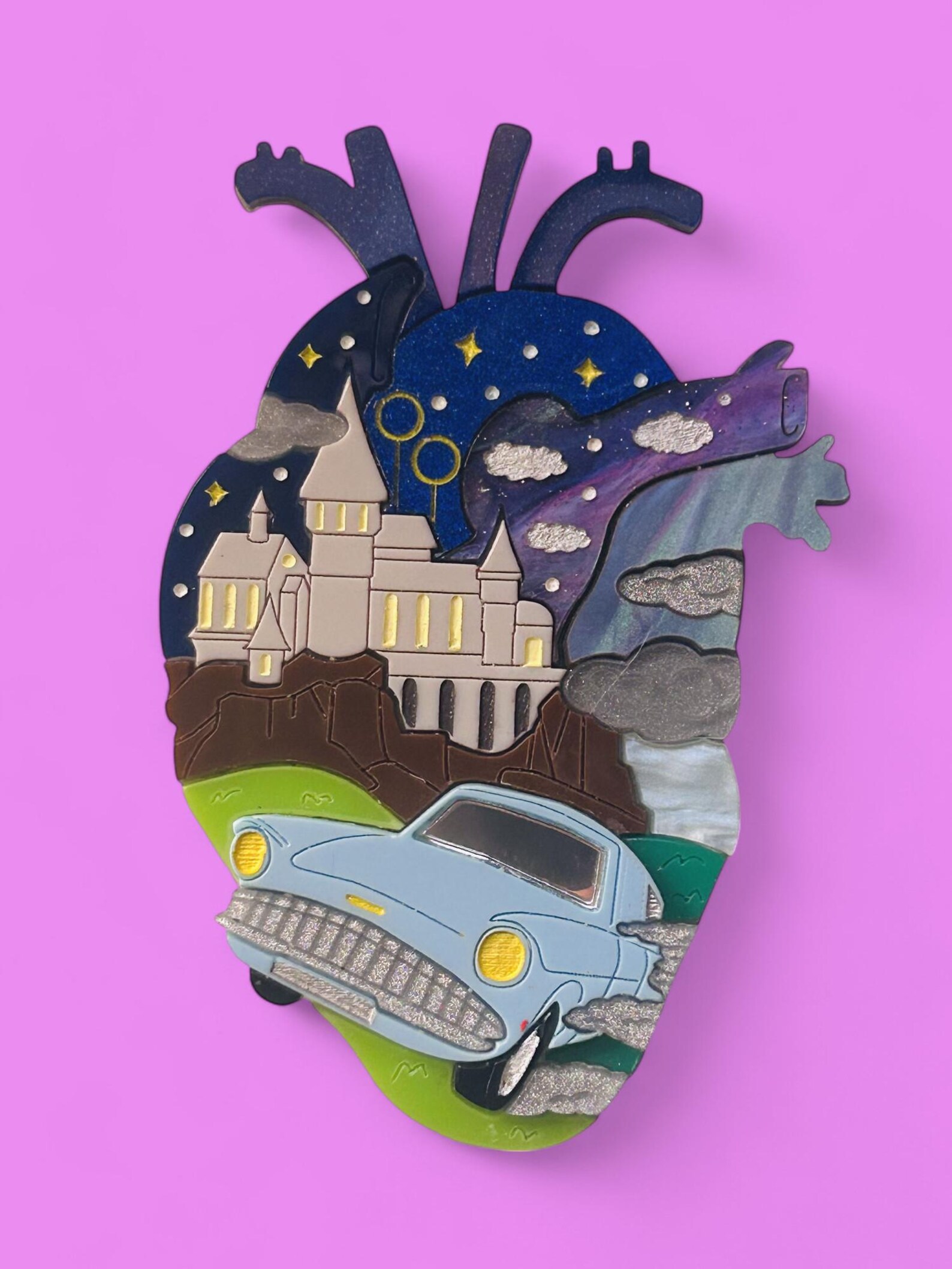 ANATOMICAL HEARTS Collection - “magic is Where Your Heart Is” Acrylic ...