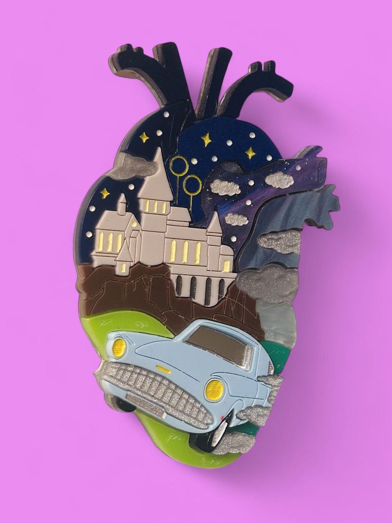 ANATOMICAL HEARTS Collection - “magic is Where Your Heart Is” Acrylic ...