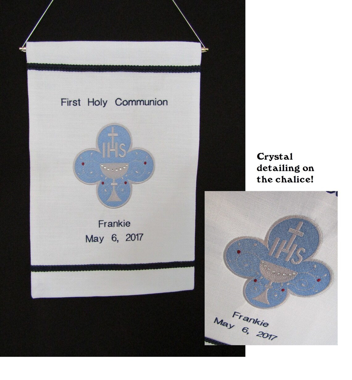 Communion Banner Embroidered Personalized CUSTOM to Your Requirements ...