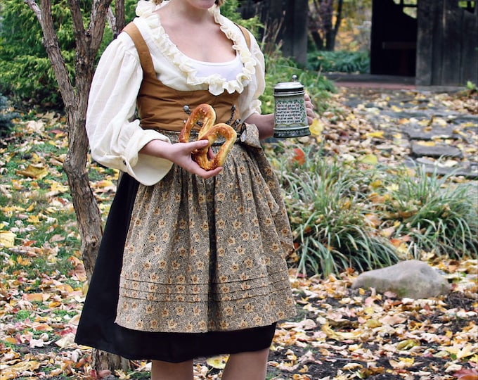 Costume Adult Ladies German Folk Dirndl Oktoberfest Hobbit - Etsy