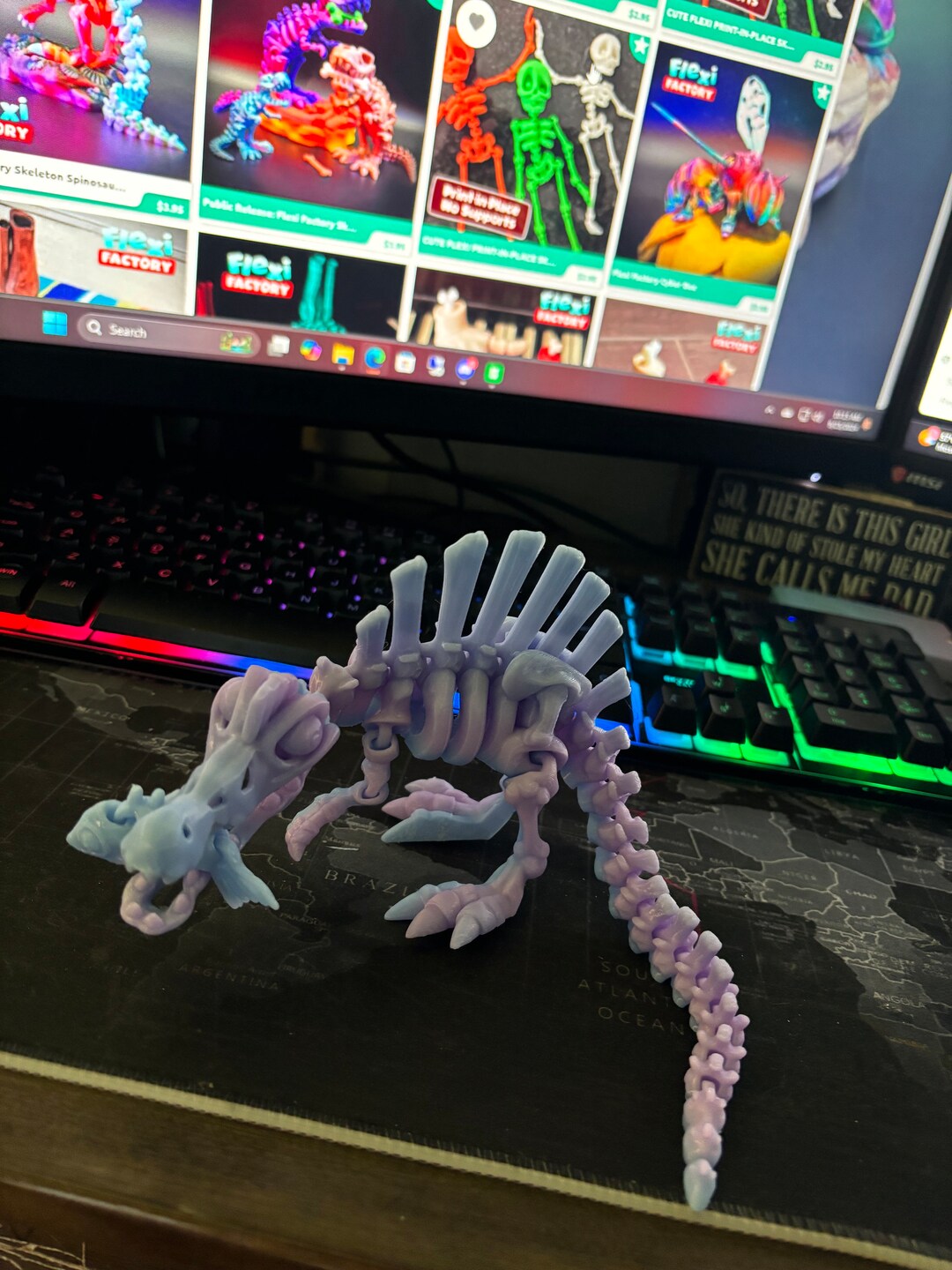 Flexie Spinosaurus - Etsy