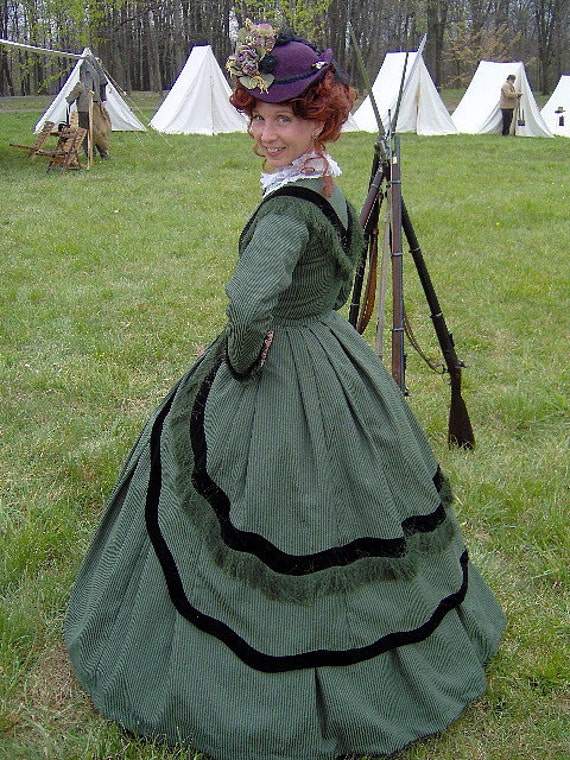 For Orders Only Custom Made For You 1800s Victorian Gown Etsy