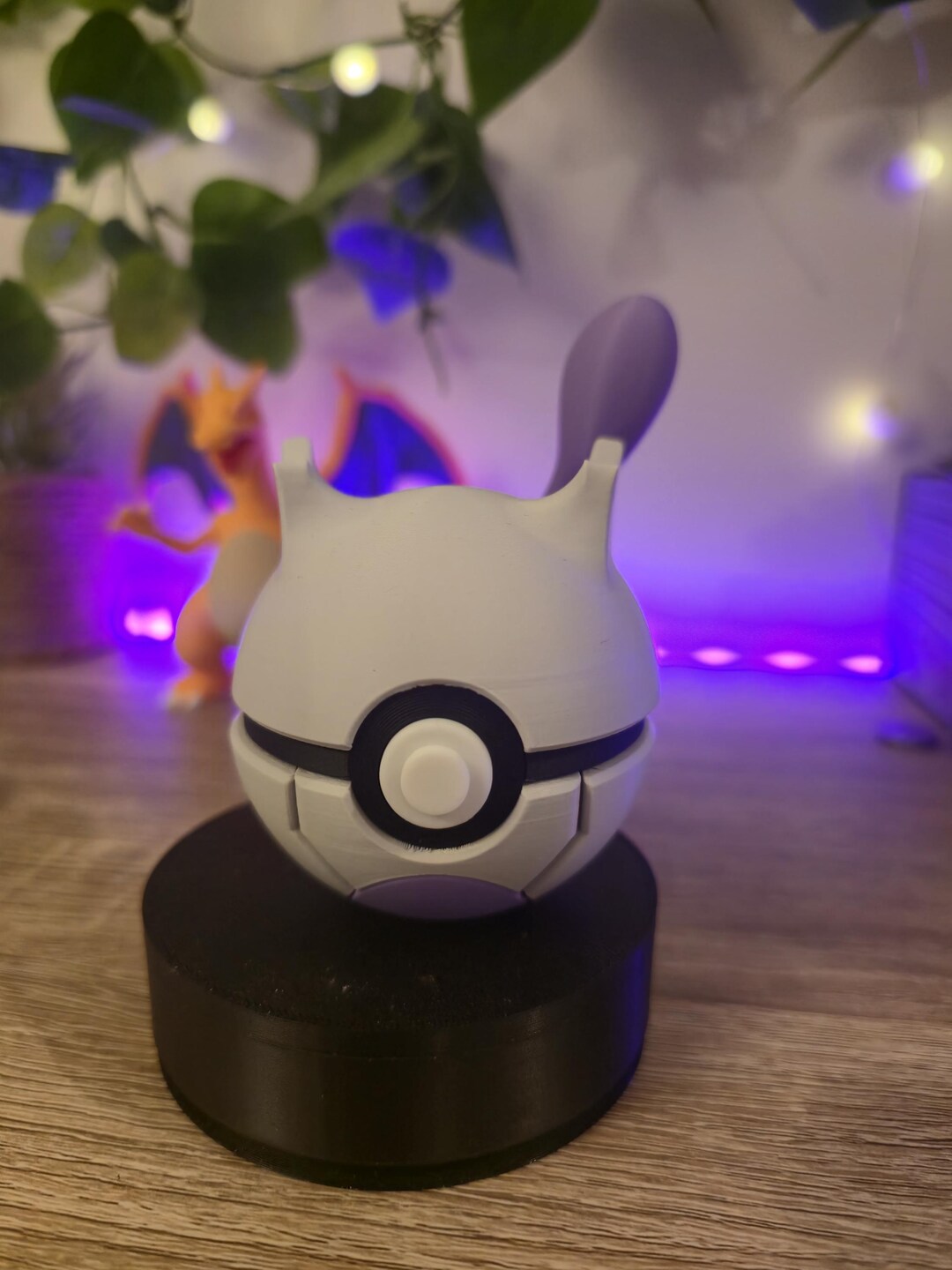 Pokéball Mewtwo – Unique Pokémon Figurine | 3D Printed in PLA ...