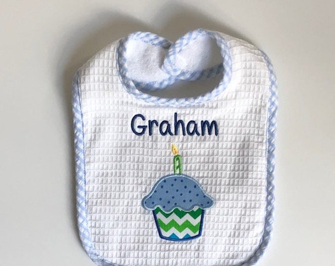 Personalized First Birthday Bib Boys Birthday Bib - Etsy