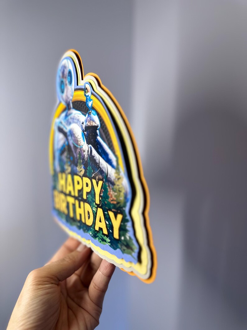 The Wild Robot Cake Topper - Etsy