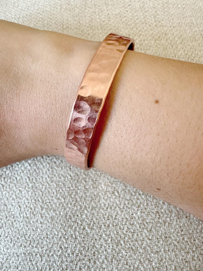 Handmade Hammered Copper Bracelet: Ayetel Kursi Islamic Bangle - Etsy