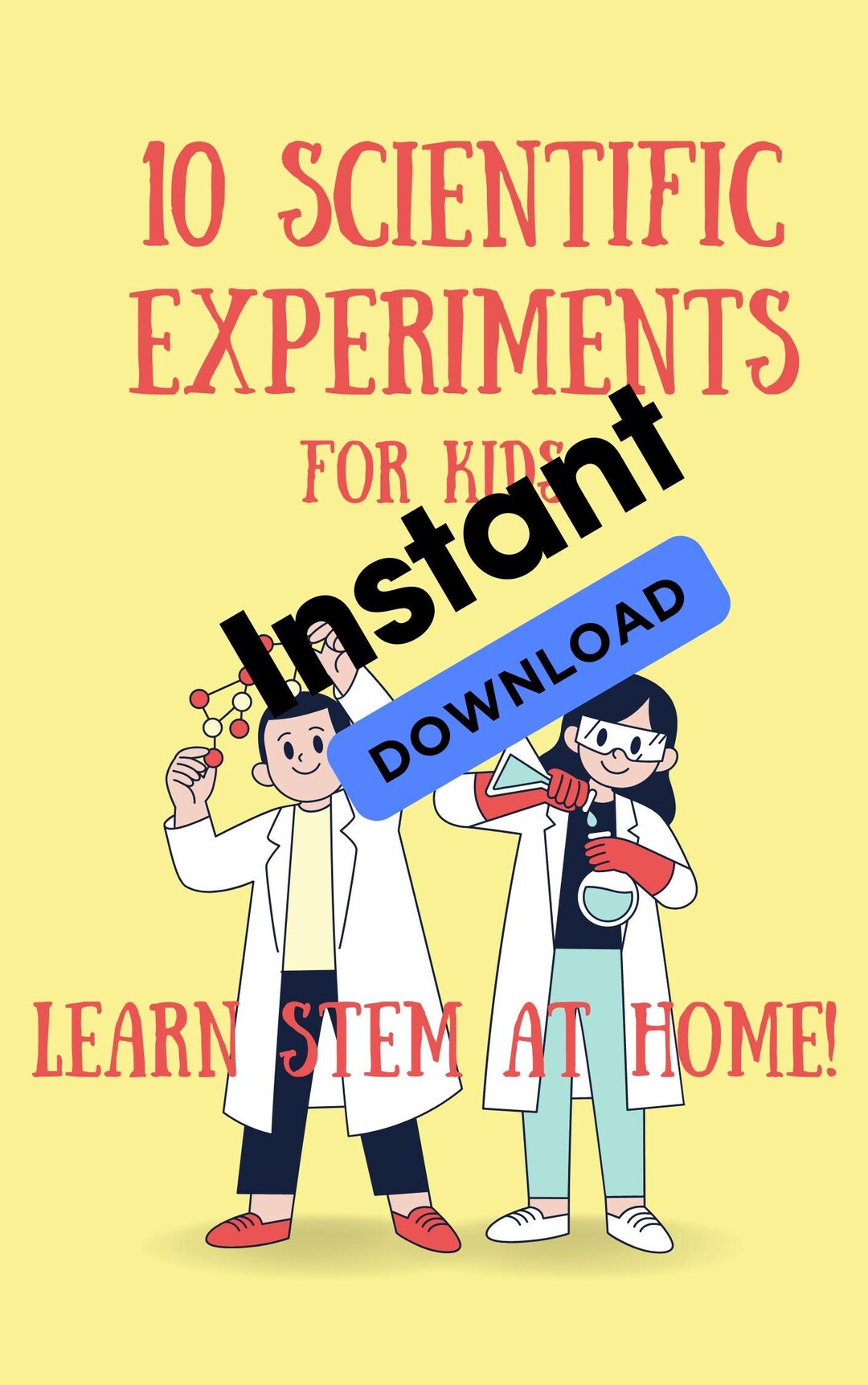 10 Interactive Science Projects for Kids - Digital Downloadable PDF - Etsy