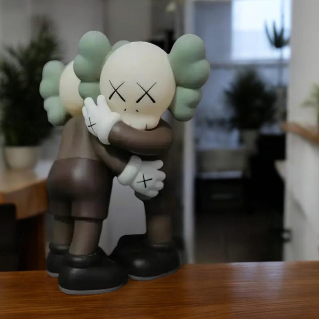 Modern Art Kaws-inspired Sculpture Trendy Hypebeast Decor for Home and ...