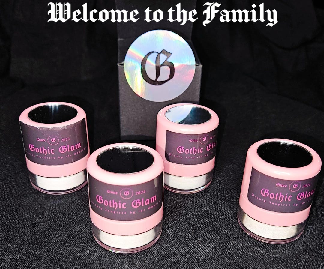 Gothic Glam Beauty Twilight Skin Face & Body Highlighter - Etsy