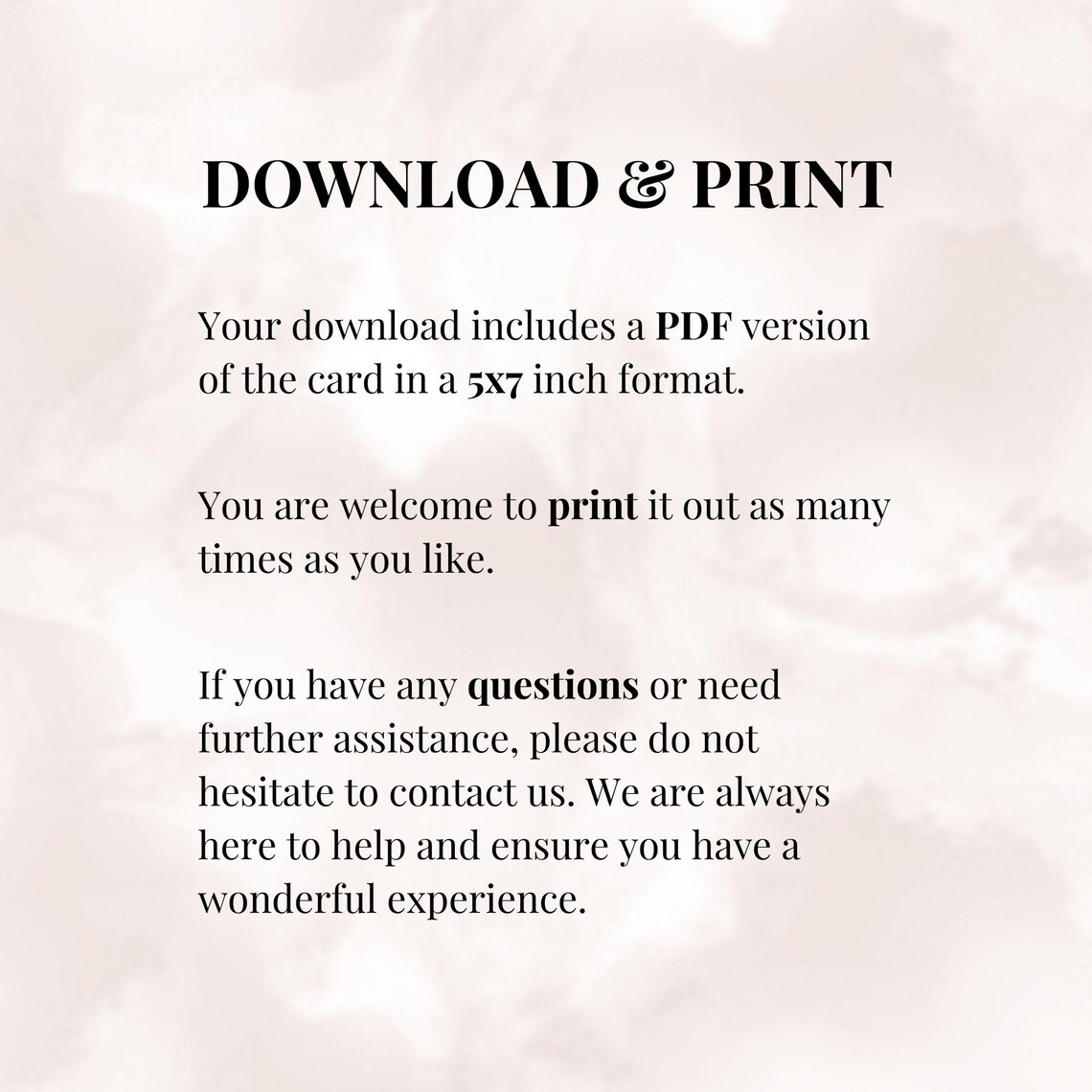 Printable New Year Card 2025 Card New Year Card Instant Download 5x7 ...
