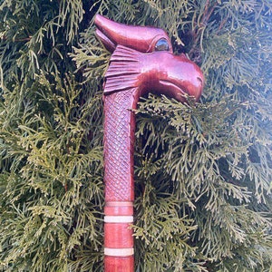 Handcrafted Dragon Cane Mythical Cane Dragon Walking Stick Designer ...