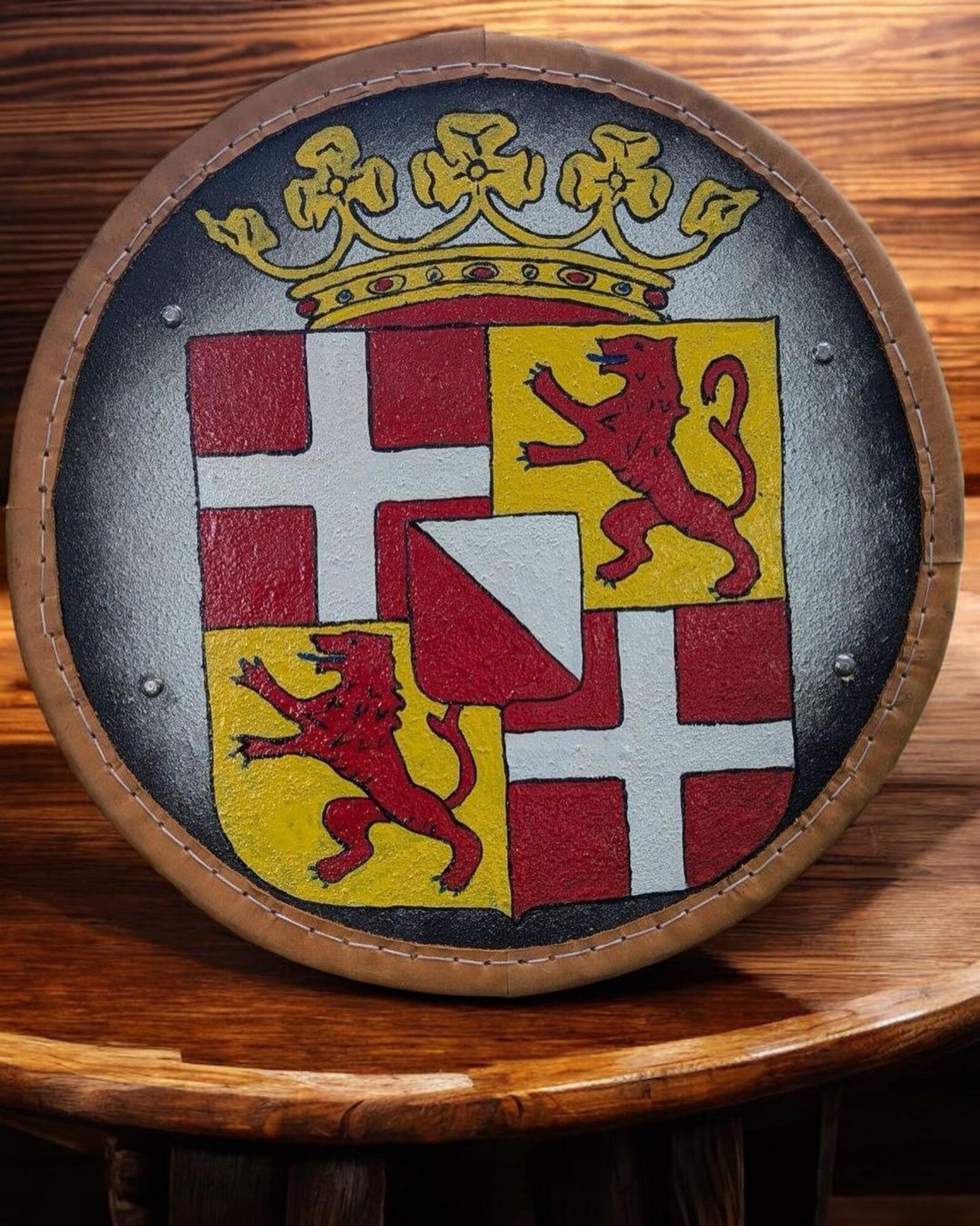 Medieval Buckler Shield Sca History Shield Viking Norse Buckler Shield ...