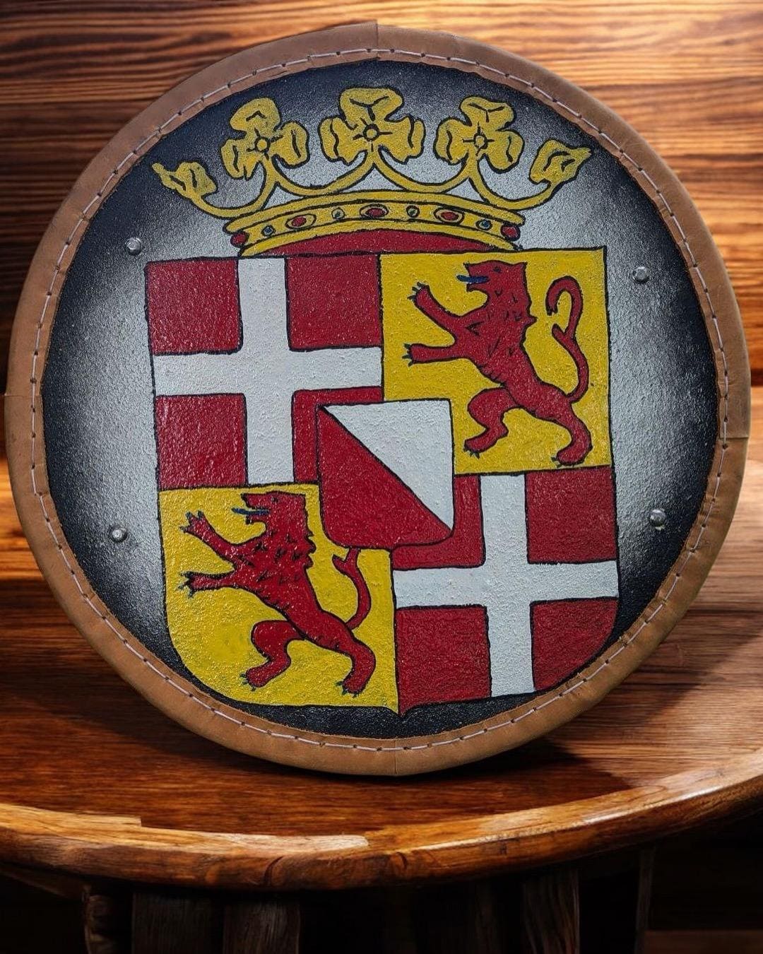 Medieval Buckler Shield Sca History Shield Viking Norse Buckler Shield ...