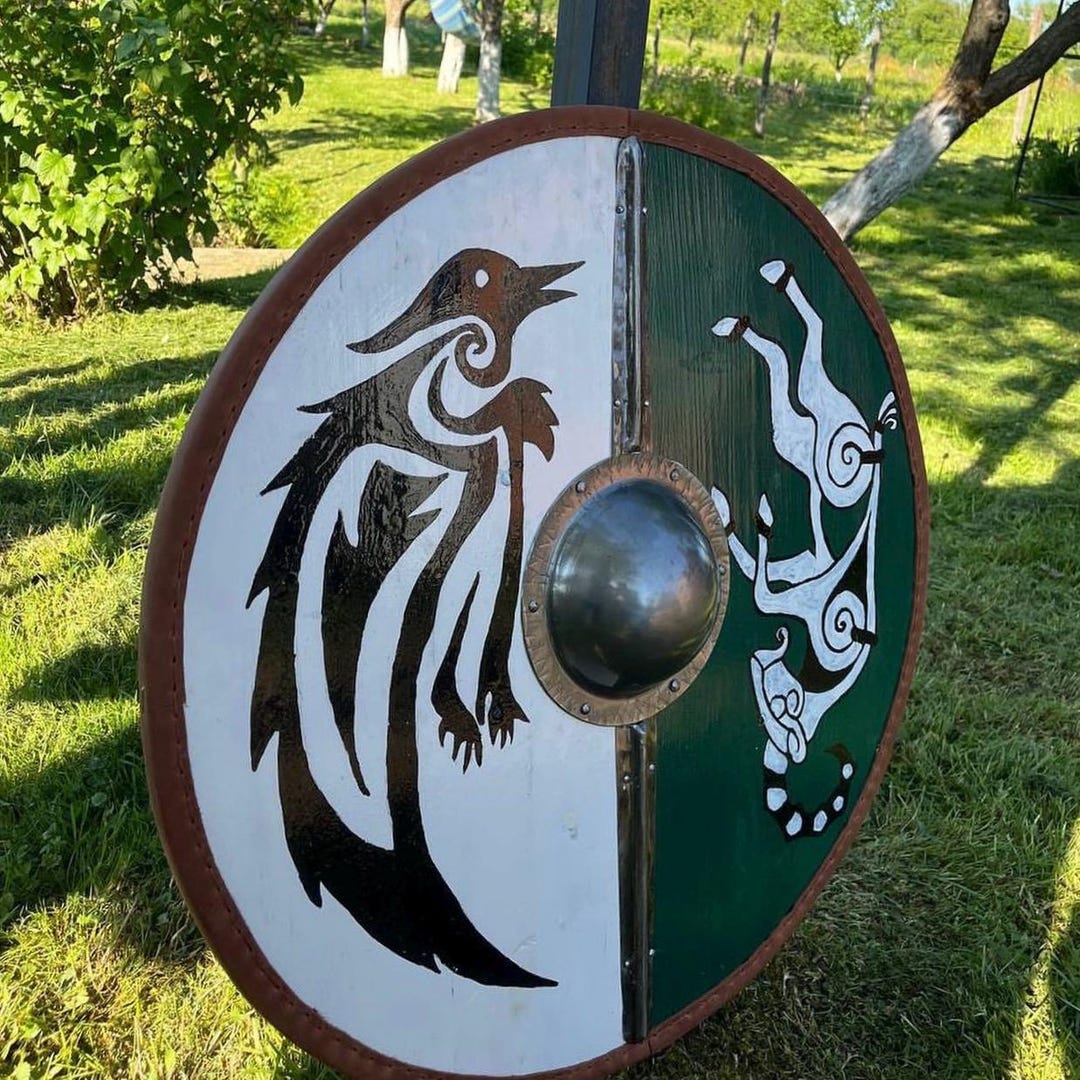 Skandinavisches Schild Larp Schild Mittelalterliches Schild Larp Schild ...