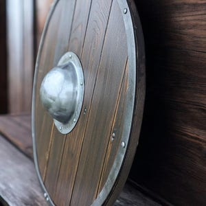 Viking Wooden Shield Medieval LARP Role Play Shield Viking Shield ...