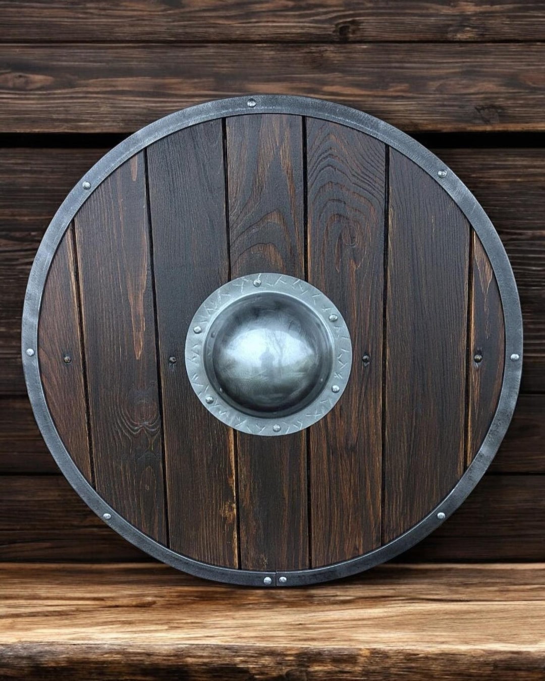 Viking Wooden Shield Medieval LARP Role Play Shield Viking Shield ...